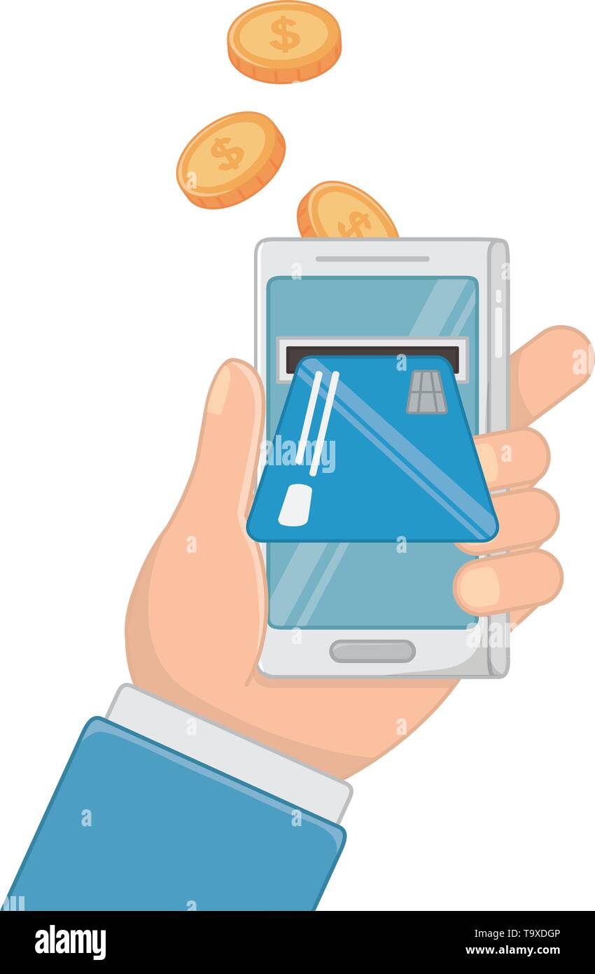 Smartphone design, Store shopping online ecommerce media market and ...