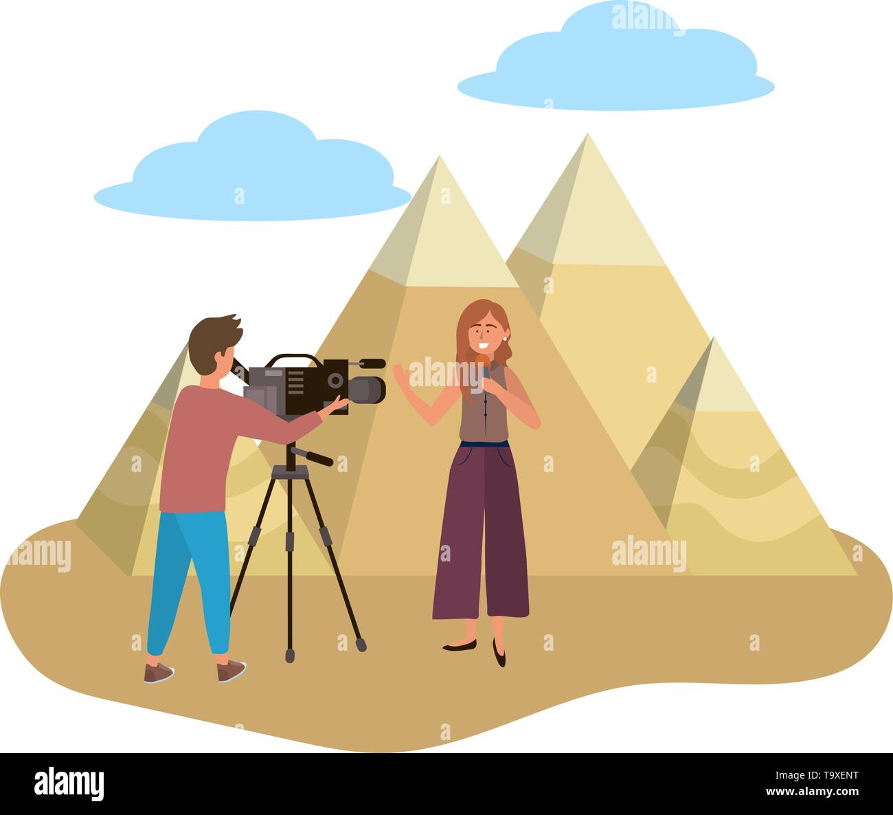 Broadcasting reportage design, News media communication journalism ...