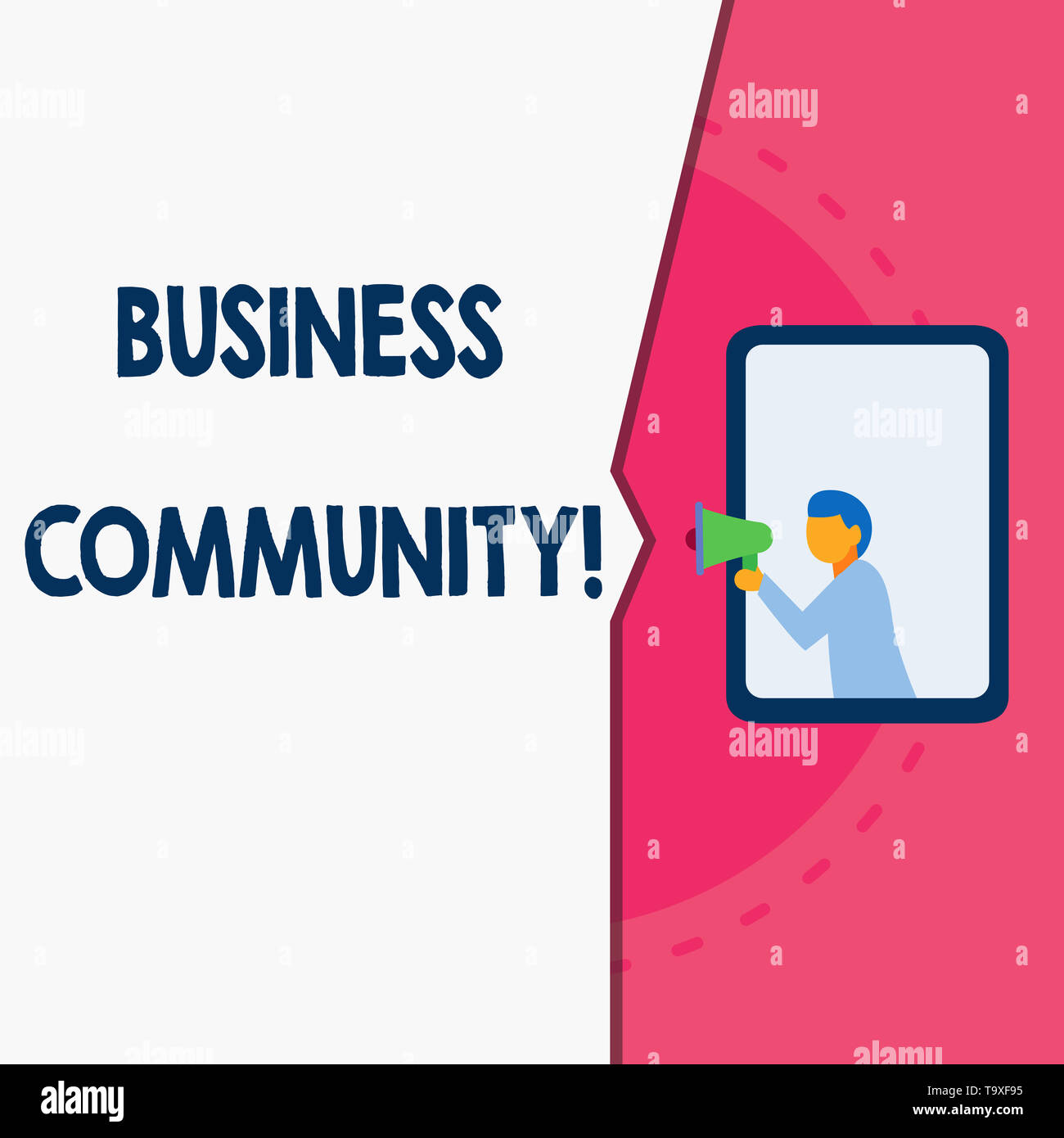 Word writing text Business Community. Business photo showcasing the ...