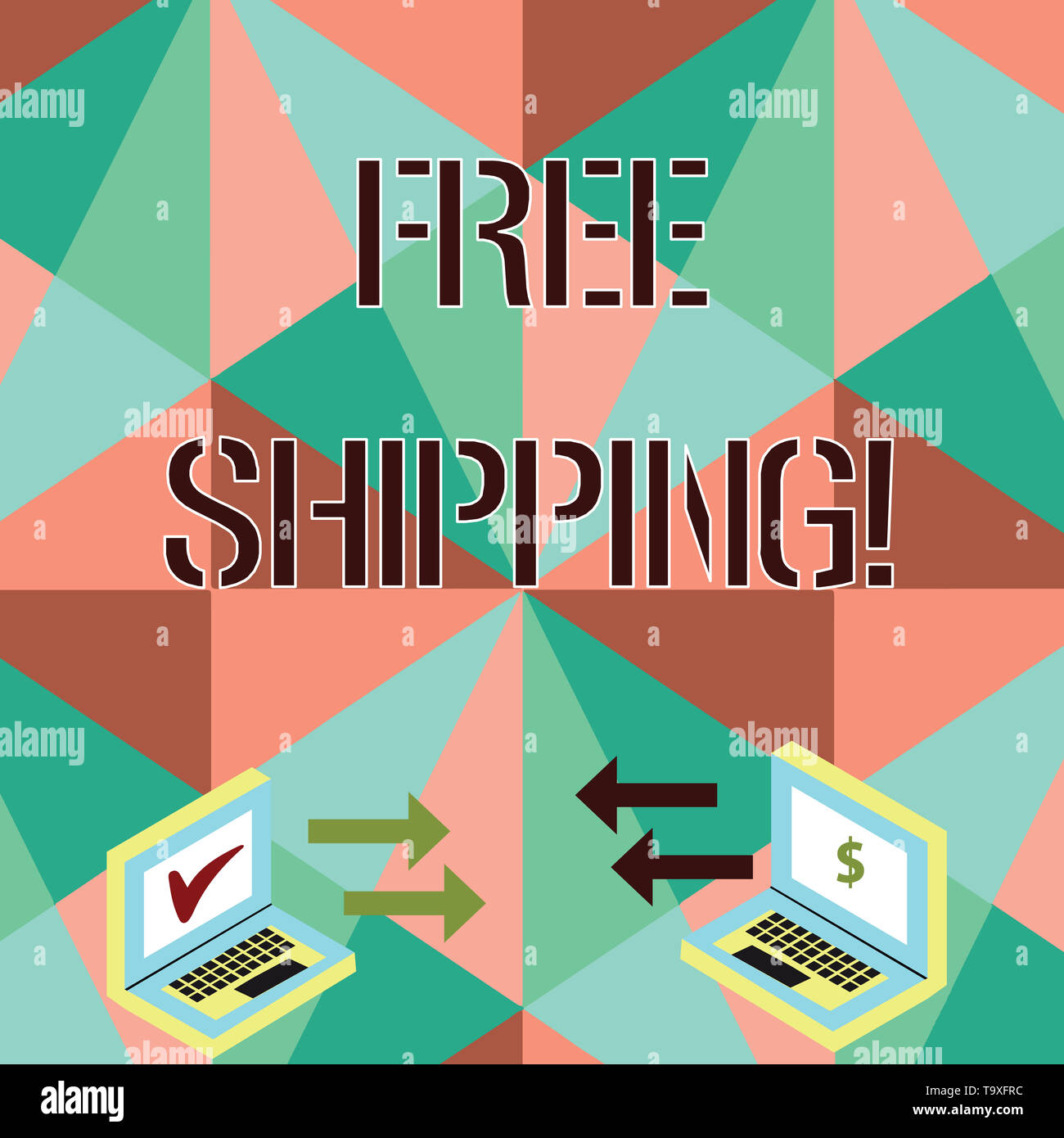 Conceptual hand writing showing Free Shipping. Concept meaning directly ... Conceptual hand writing showing Free Shipping. Concept meaning directly ...