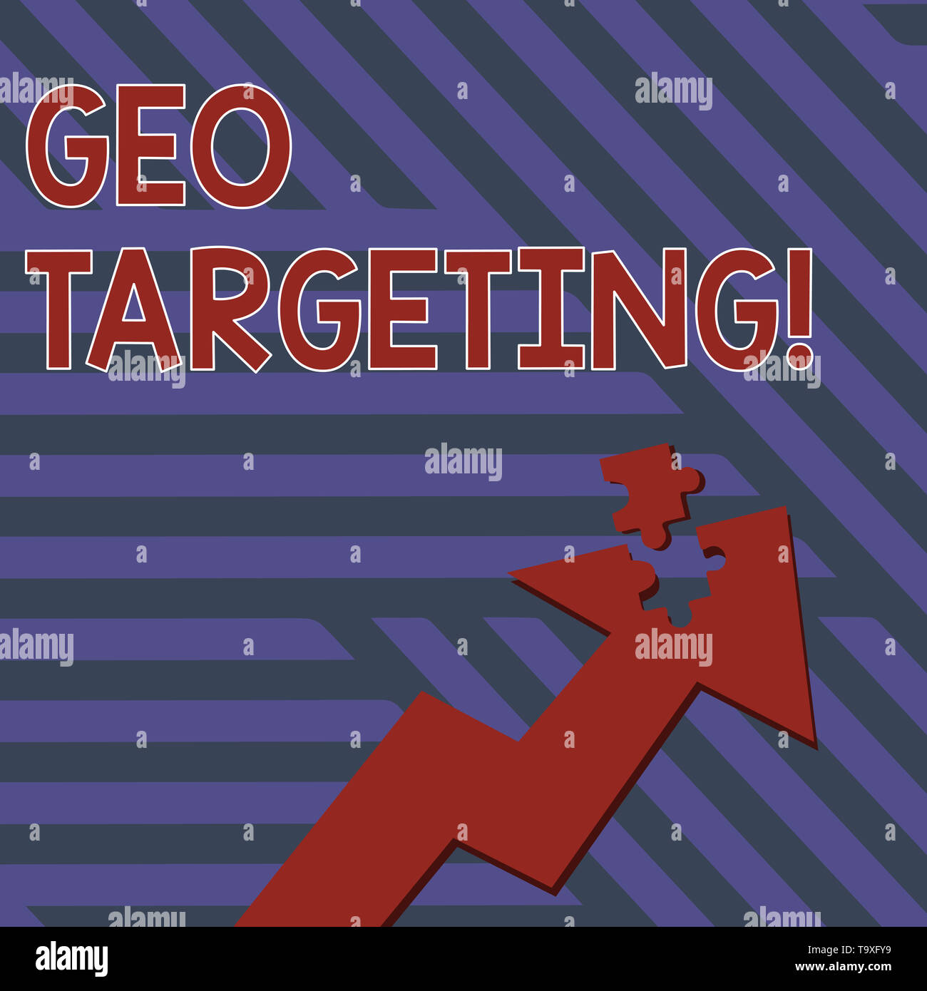 Writing note showing Geo Targeting. Business concept for method of ...