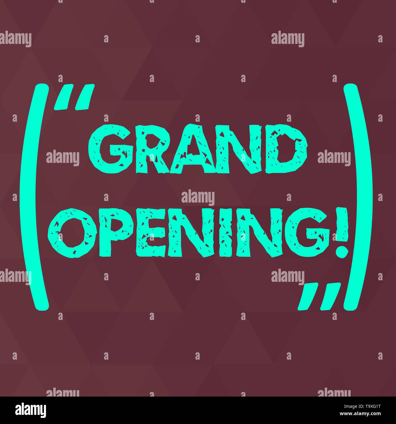 Word writing text Grand Opening. Business photo showcasing held to mark ...