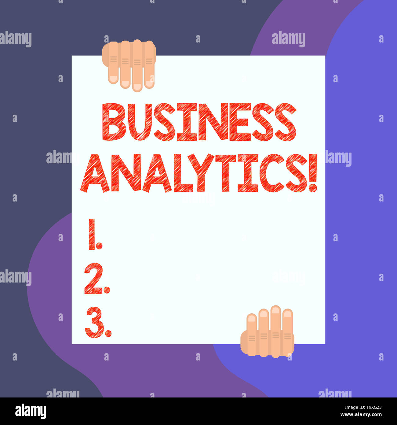Handwriting text writing Business Analytics. Conceptual photo ...