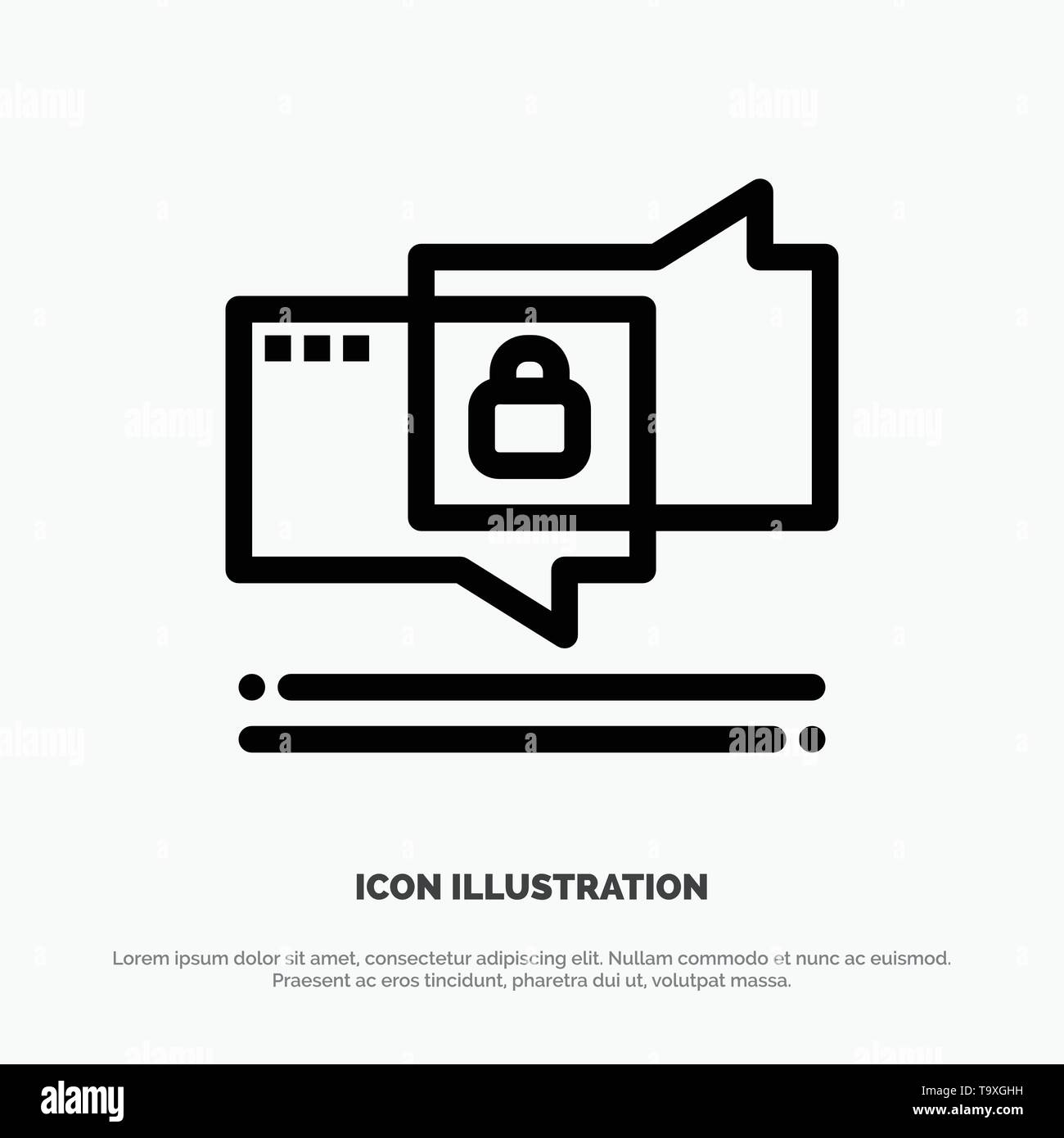 Secure line hi-res stock photography and images - Alamy