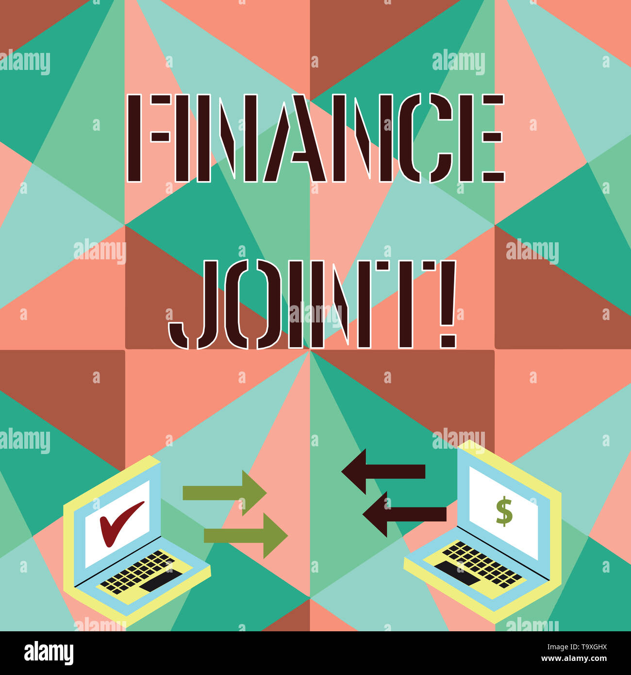 Conceptual hand writing showing Finance Joint. Concept meaning ...