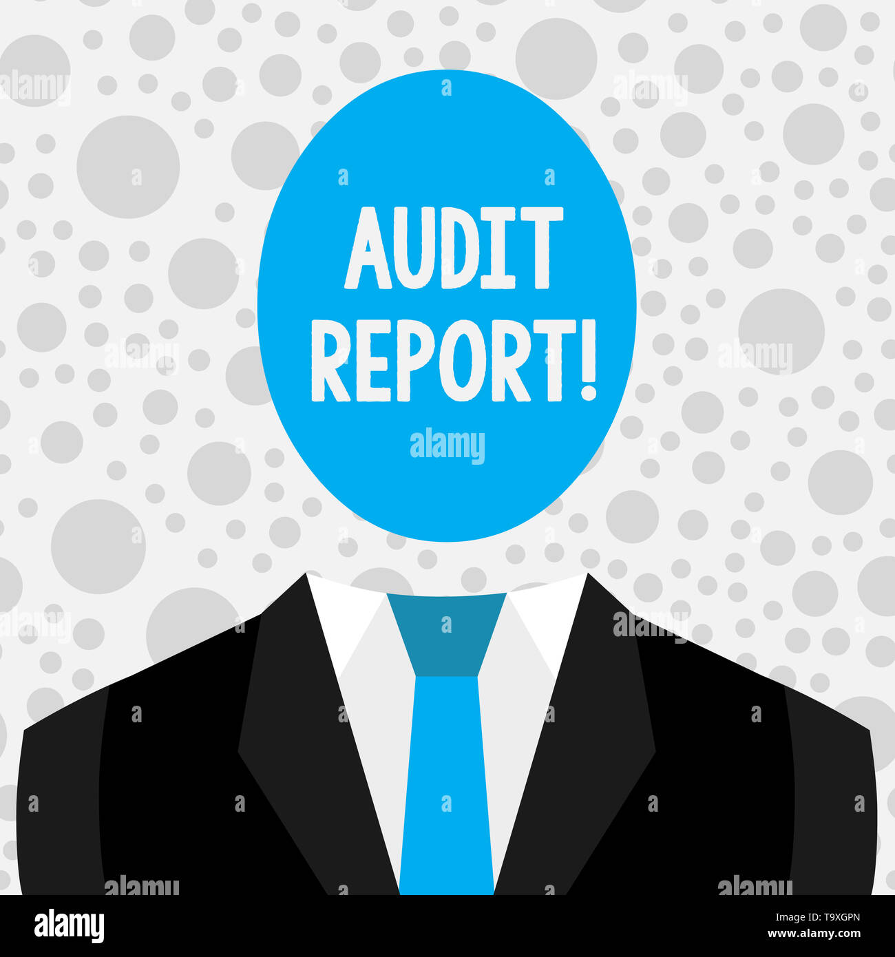 Conceptual hand writing showing Audit Report. Concept meaning Written ...