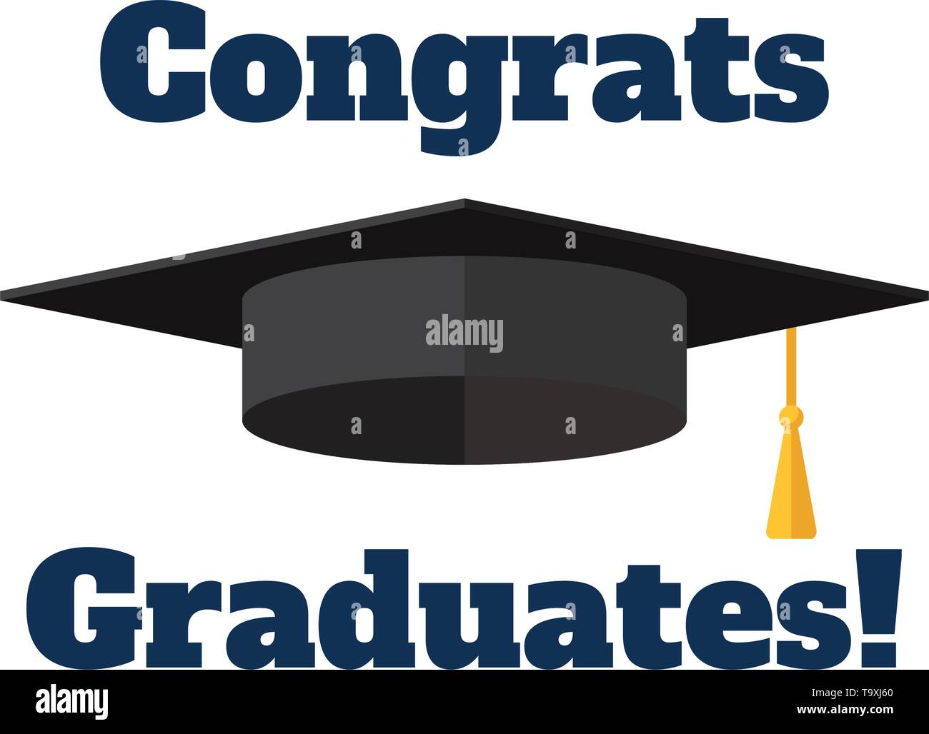 Graduate congrats Stock Vector Images - Alamy