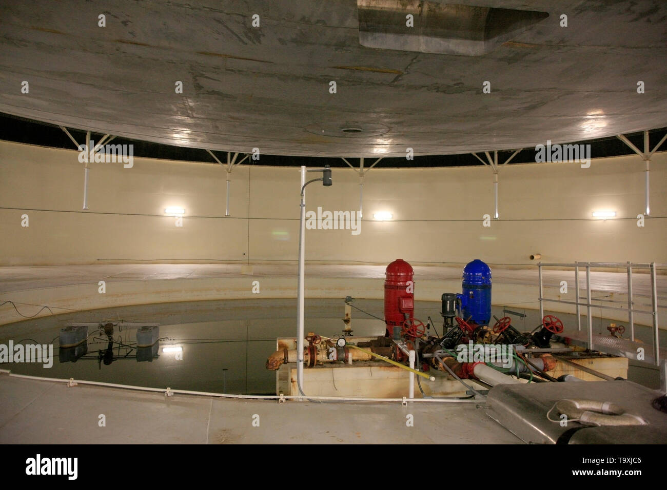 The interior of "Lung", a variable air-volume control system at ...