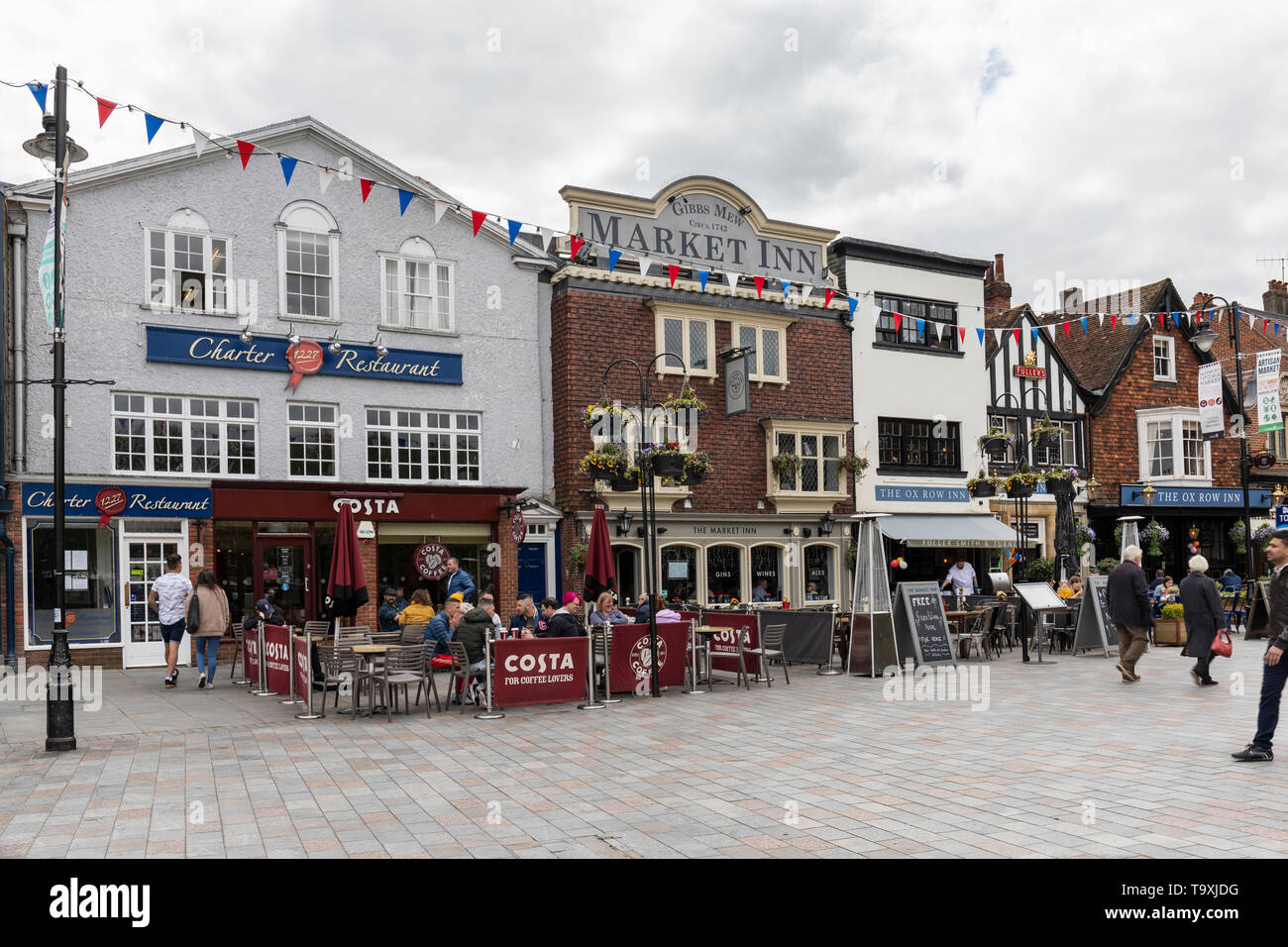 Restaurants and Inns in Market Square - Butchers Row, Salisbury ...