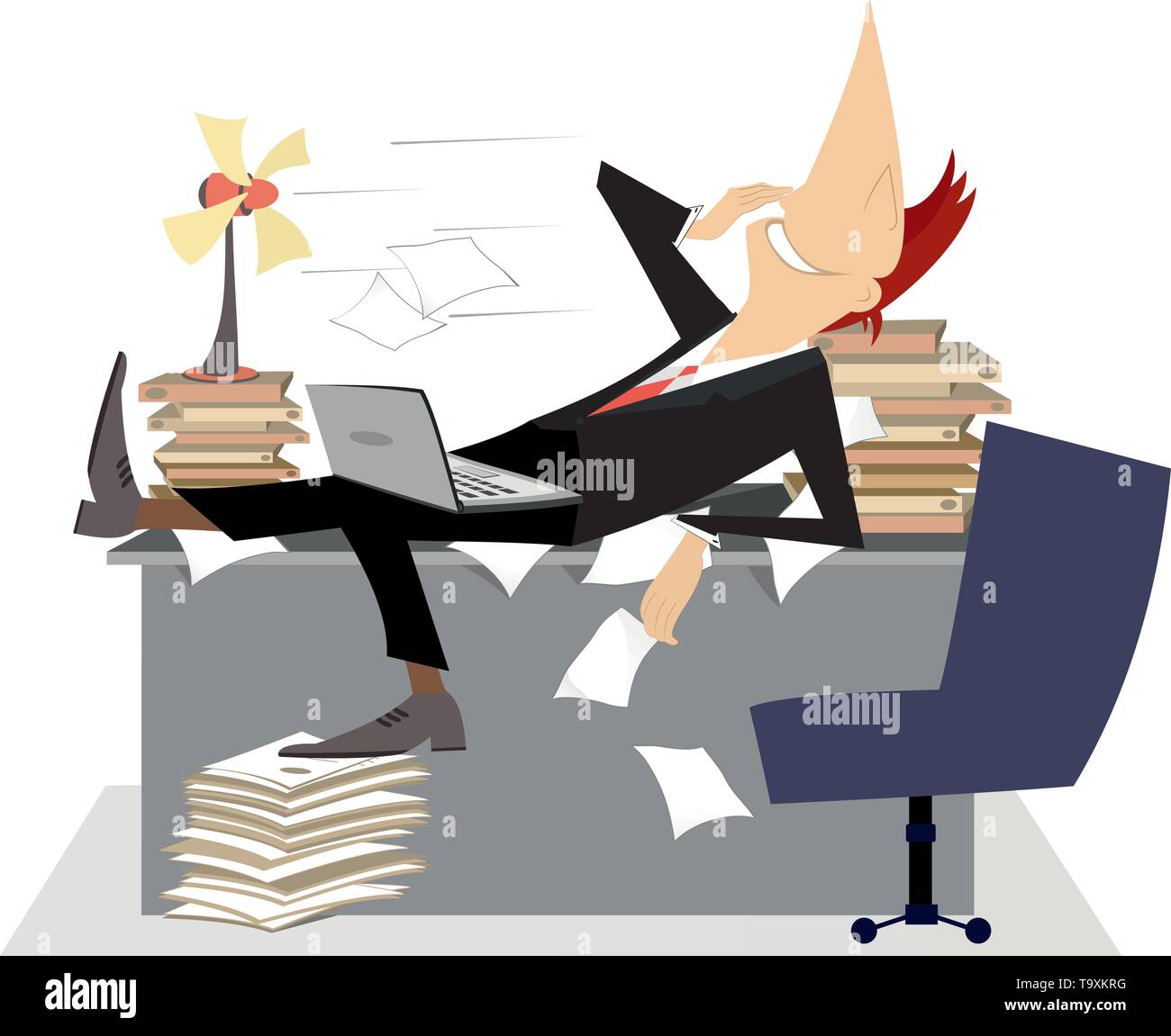 Delight relaxation Stock Vector Images - Alamy