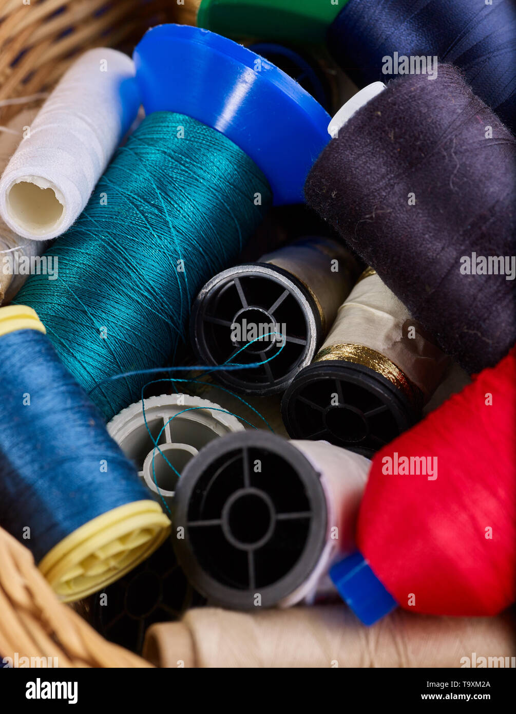 Coil Threads supplies Stock Photo - Alamy