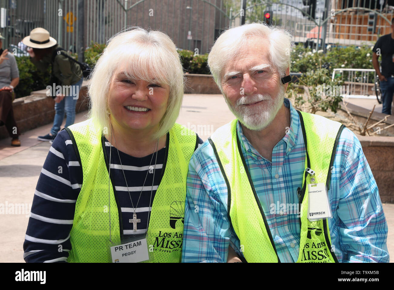 Celebrities and volunteers attend the LA Mission Easter charity dinner ...