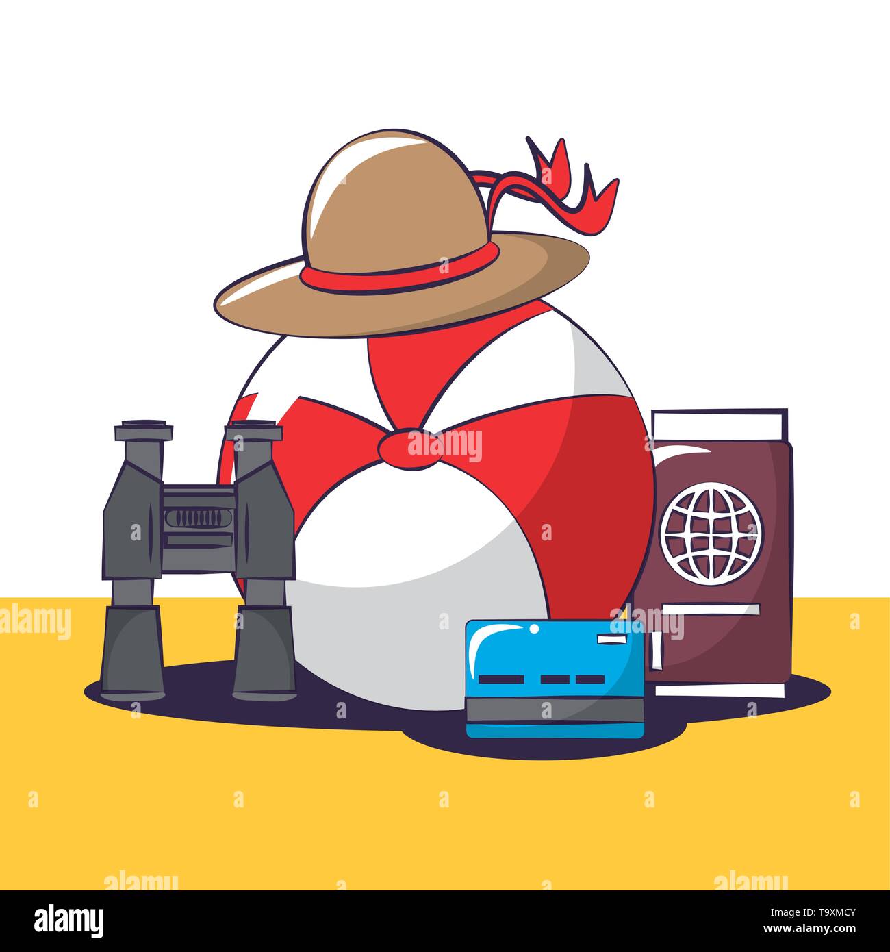 Travel and vacations cartoons Stock Vector Image & Art - Alamy