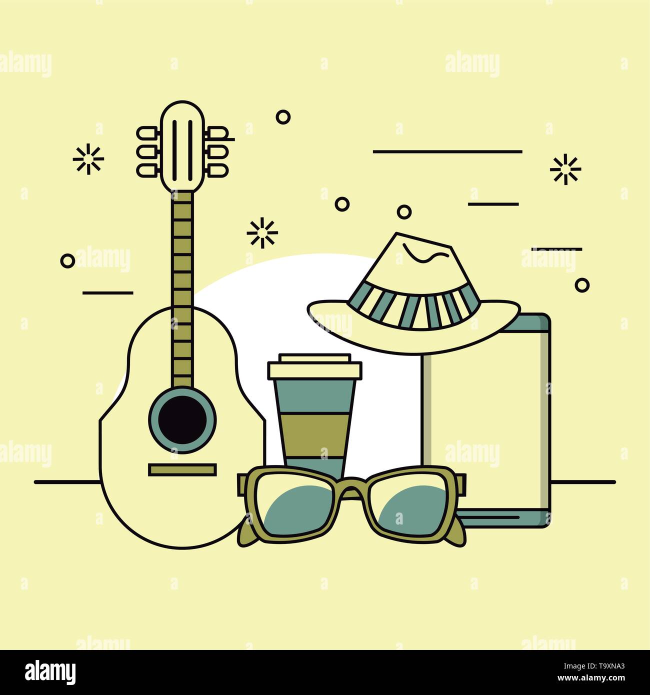 Cool and fashion cartoons Stock Vector Image & Art - Alamy