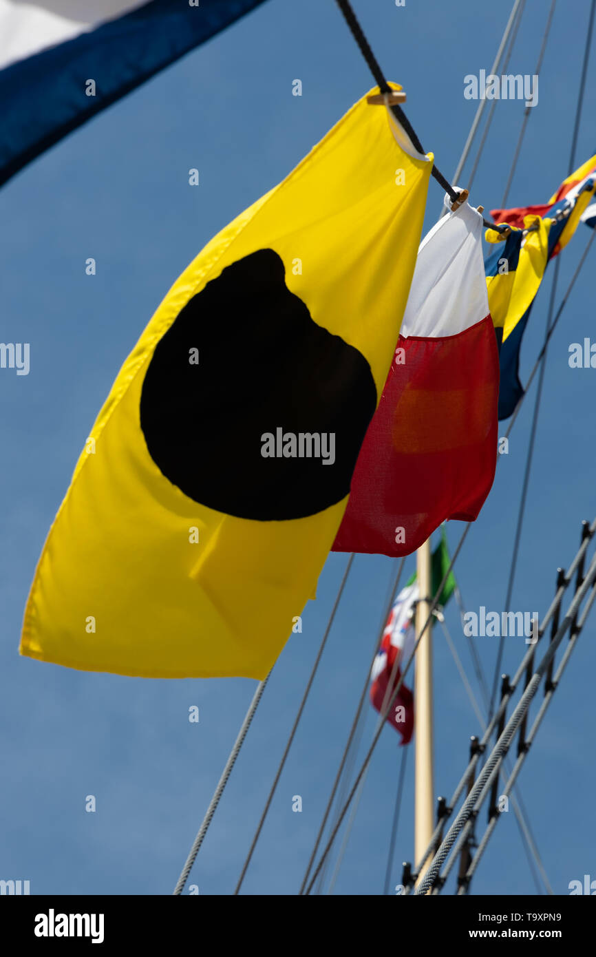 Ss flags hi-res stock photography and images - Alamy