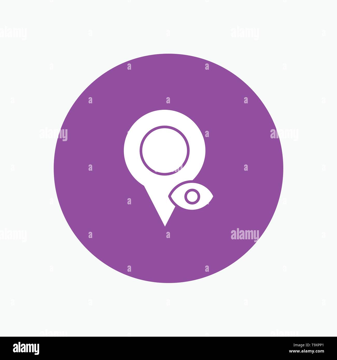 Gps map pointer cartoon Cut Out Stock Images & Pictures - Alamy