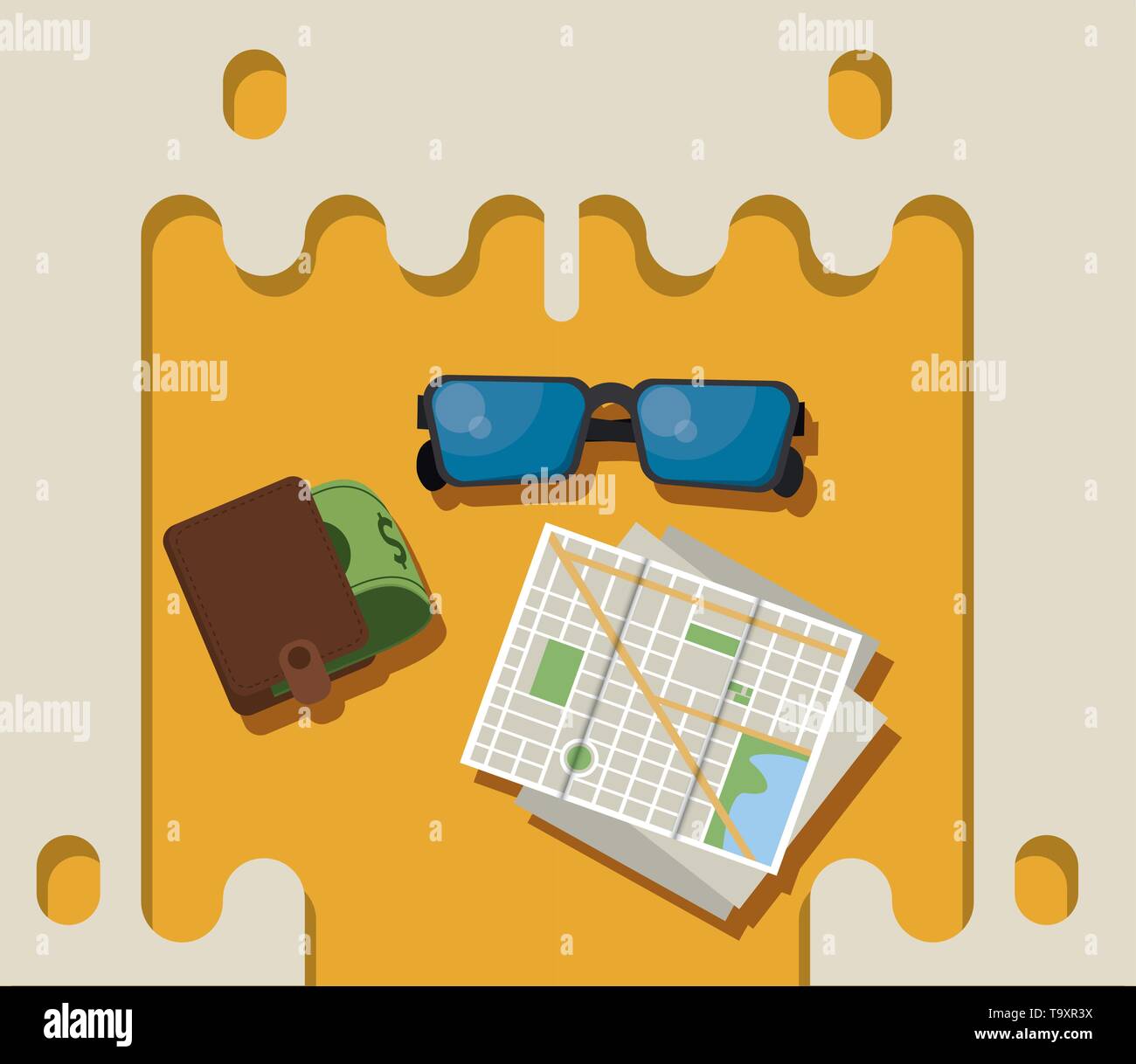 Travel and tourism elements Stock Vector Image & Art - Alamy