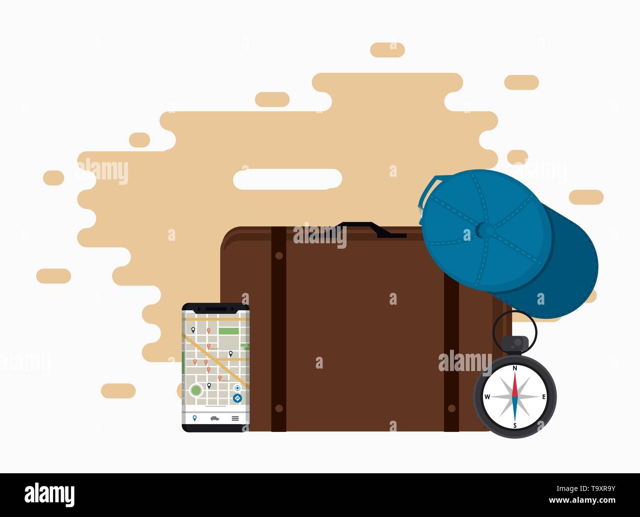 Travel and tourism elements Stock Vector Image & Art - Alamy