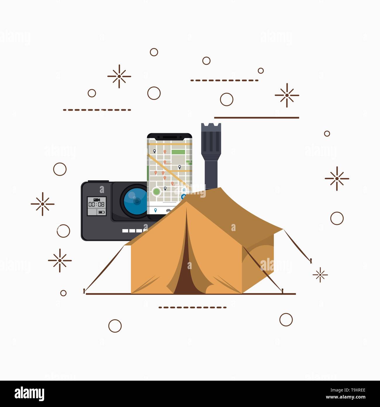 Travel and tourism cartoons Stock Vector Image & Art - Alamy