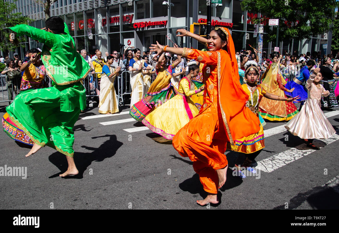 13th Annual New York City Dance Parade and Festival, May 18, 2019 Stock ...