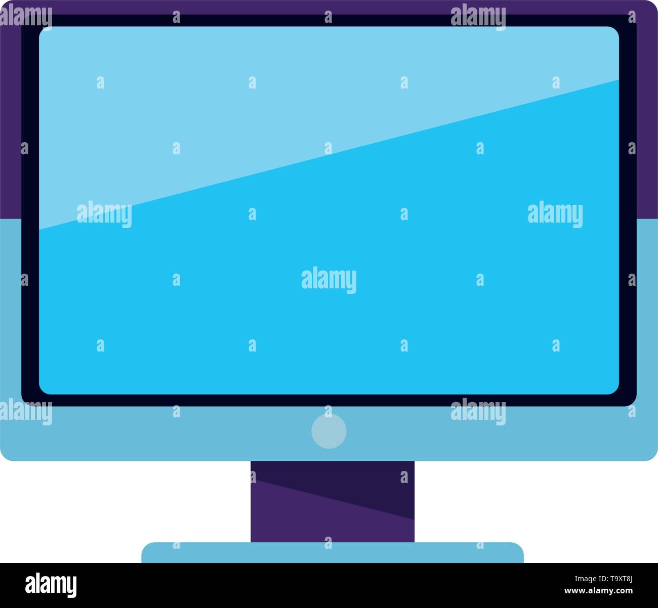 computer icon cartoon Stock Vector Image & Art - Alamy