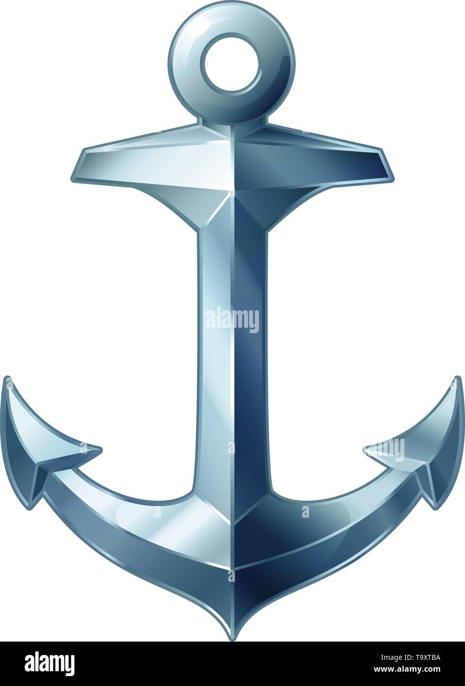 3d Anchor Icon