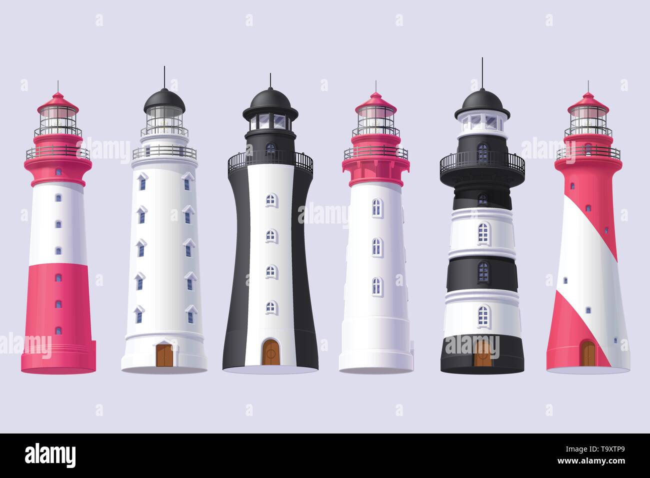 Lighthouse Light Vector