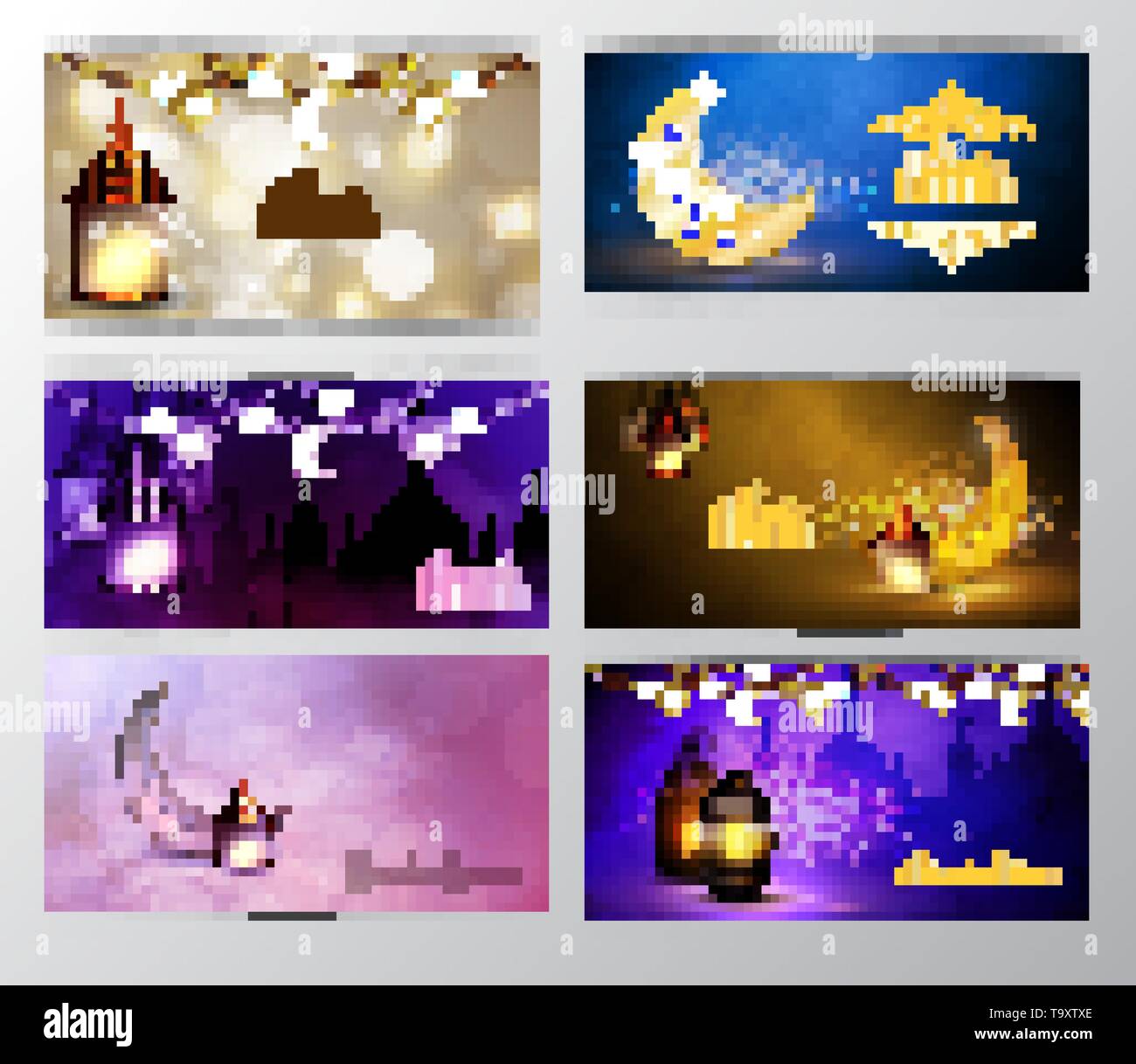 Ramadan Kareem, greeting background vector Stock Vector Image & Art - Alamy