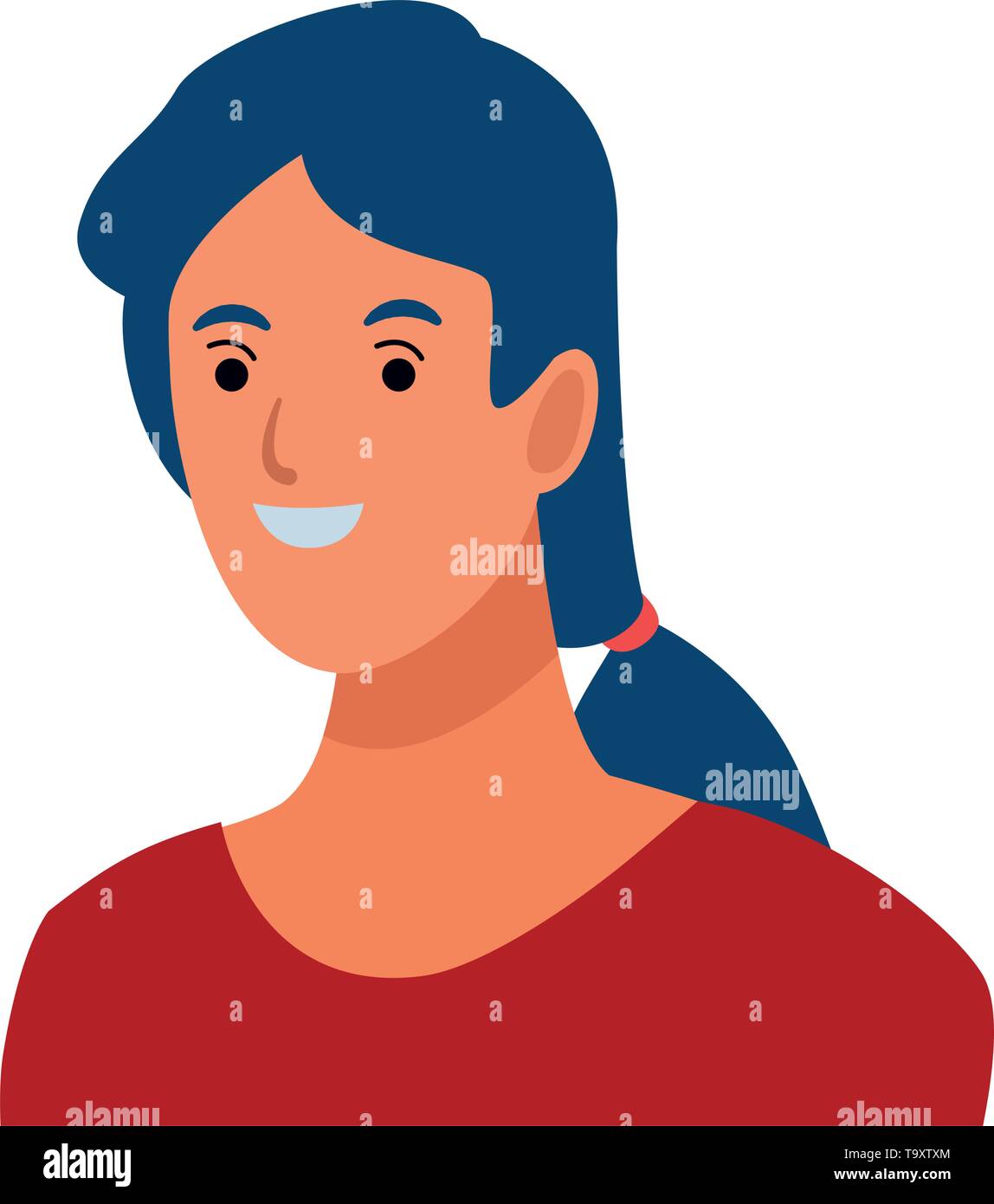 woman avatar cartoon character Stock Vector Image & Art - Alamy