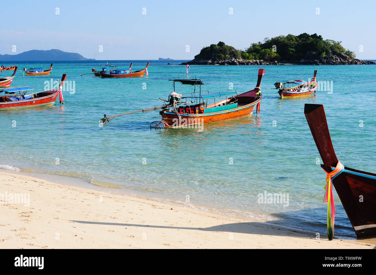 Koh Lipe, Koh Lipe Island, Thailand, Sunrise Beach, November 2018 Stock ...