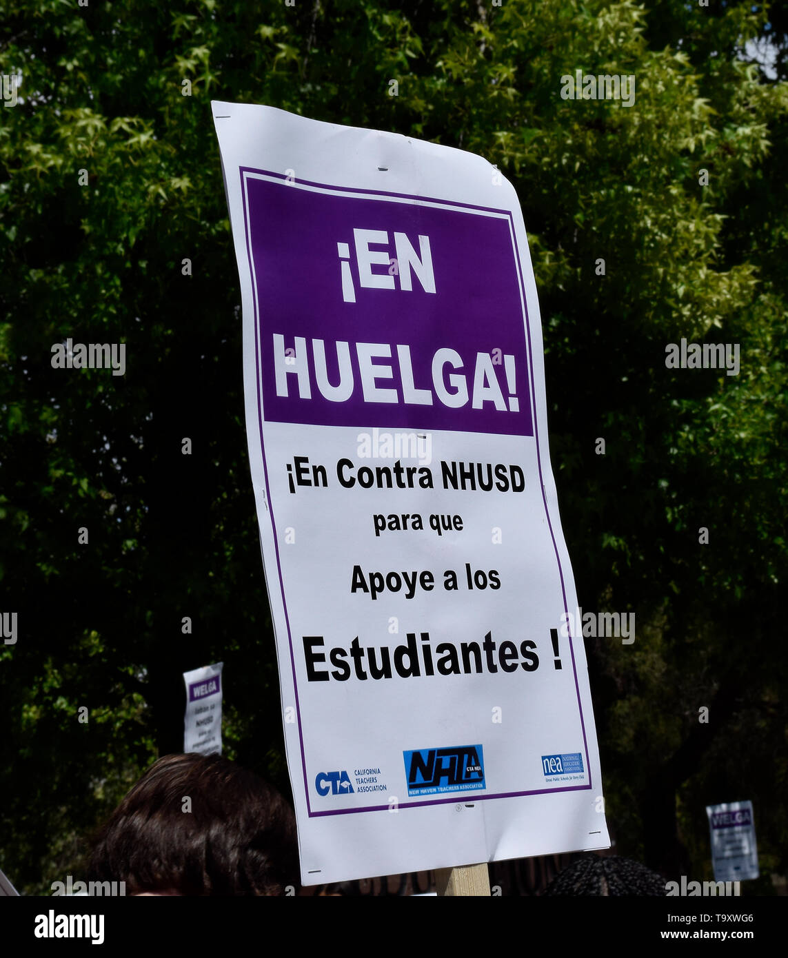 Strike huelga california hi-res stock photography and images - Alamy