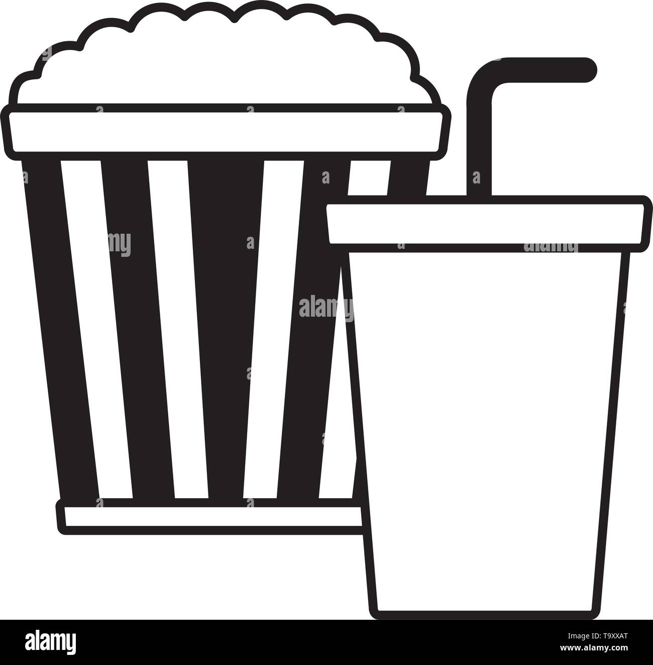 Vintage movie ad Stock Vector Images - Alamy