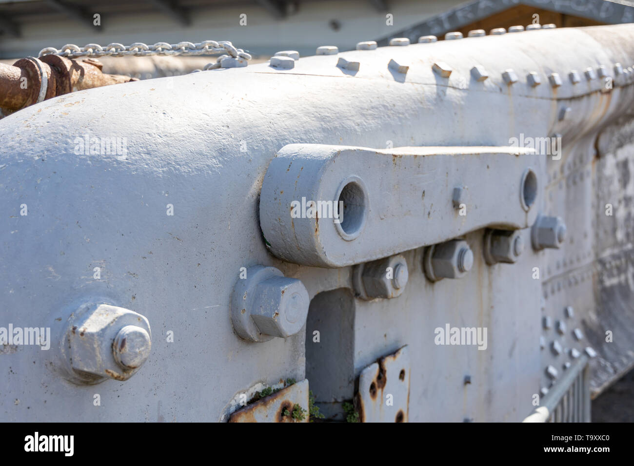 BRISTOL, UK - MAY 14 : Brunels swivel bridge on the River Avon at ...