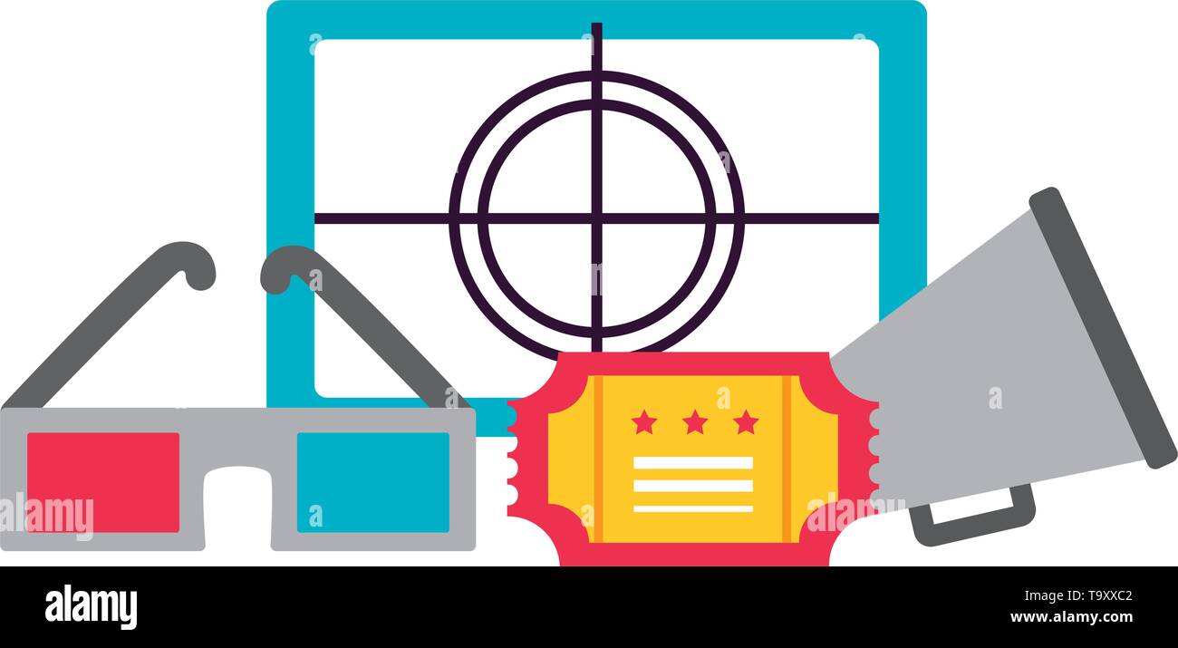cinema movie design Stock Vector Image & Art - Alamy