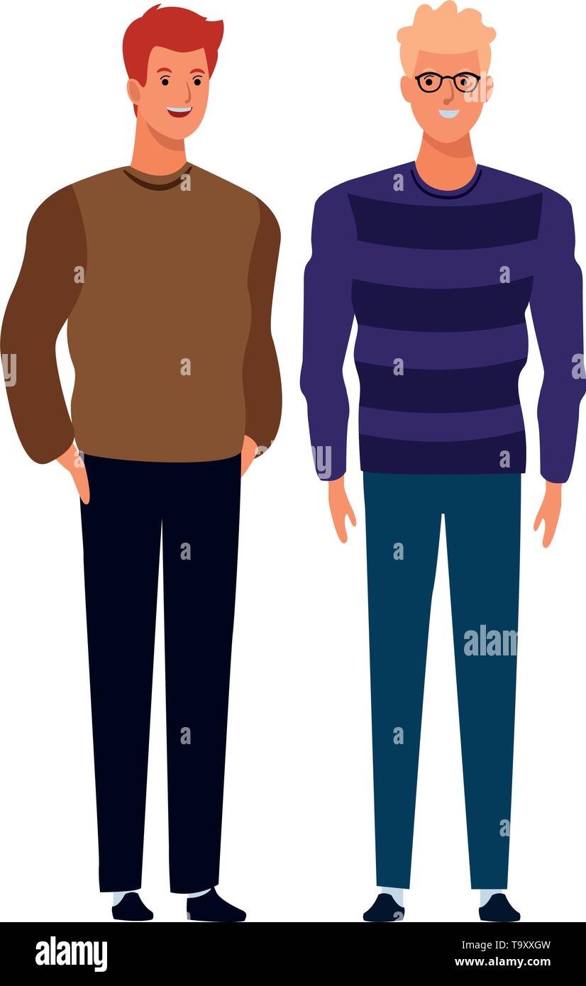 men avatar cartoon character Stock Vector Image & Art - Alamy