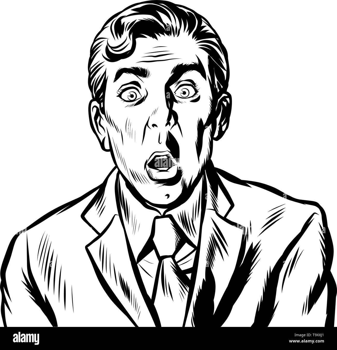 Vintage Man Illustration