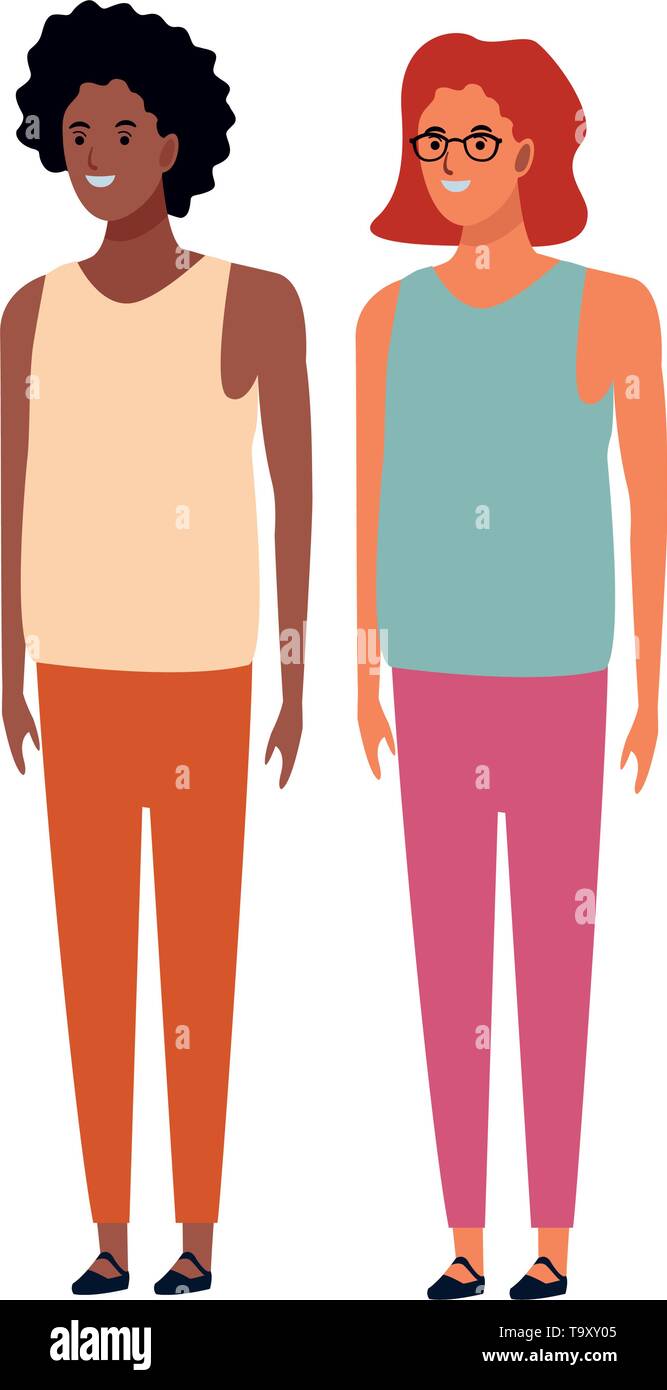 women avatar cartoon character Stock Vector Image & Art - Alamy