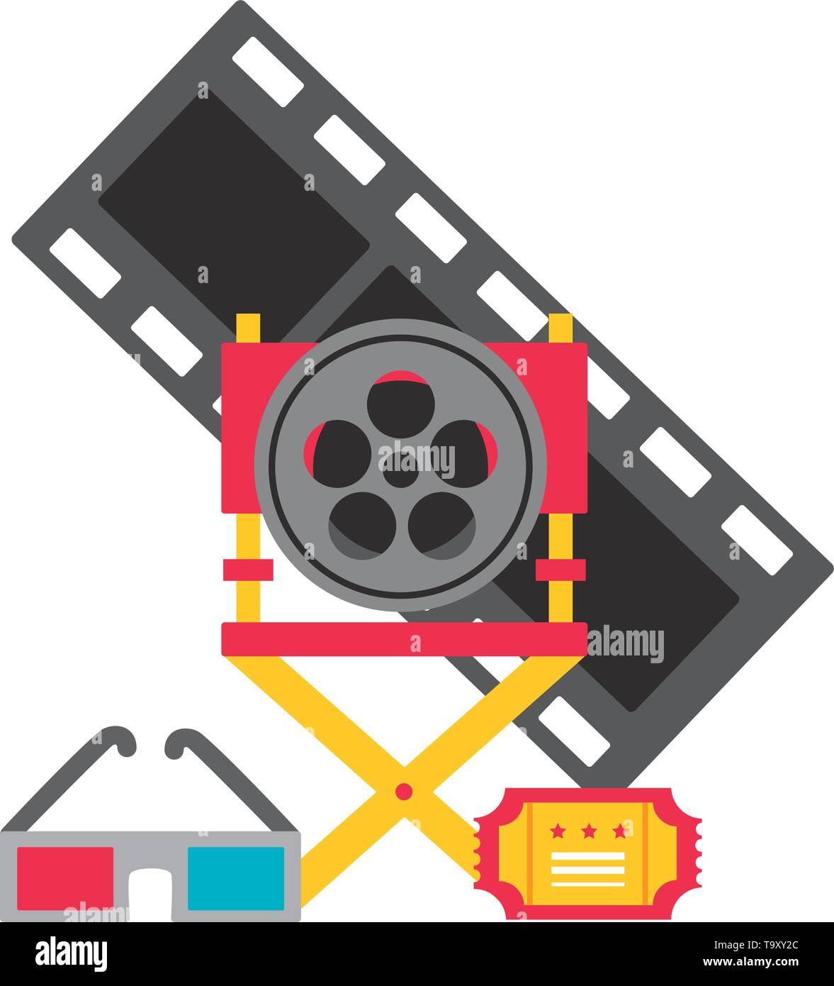 cinema movie design Stock Vector Image & Art - Alamy