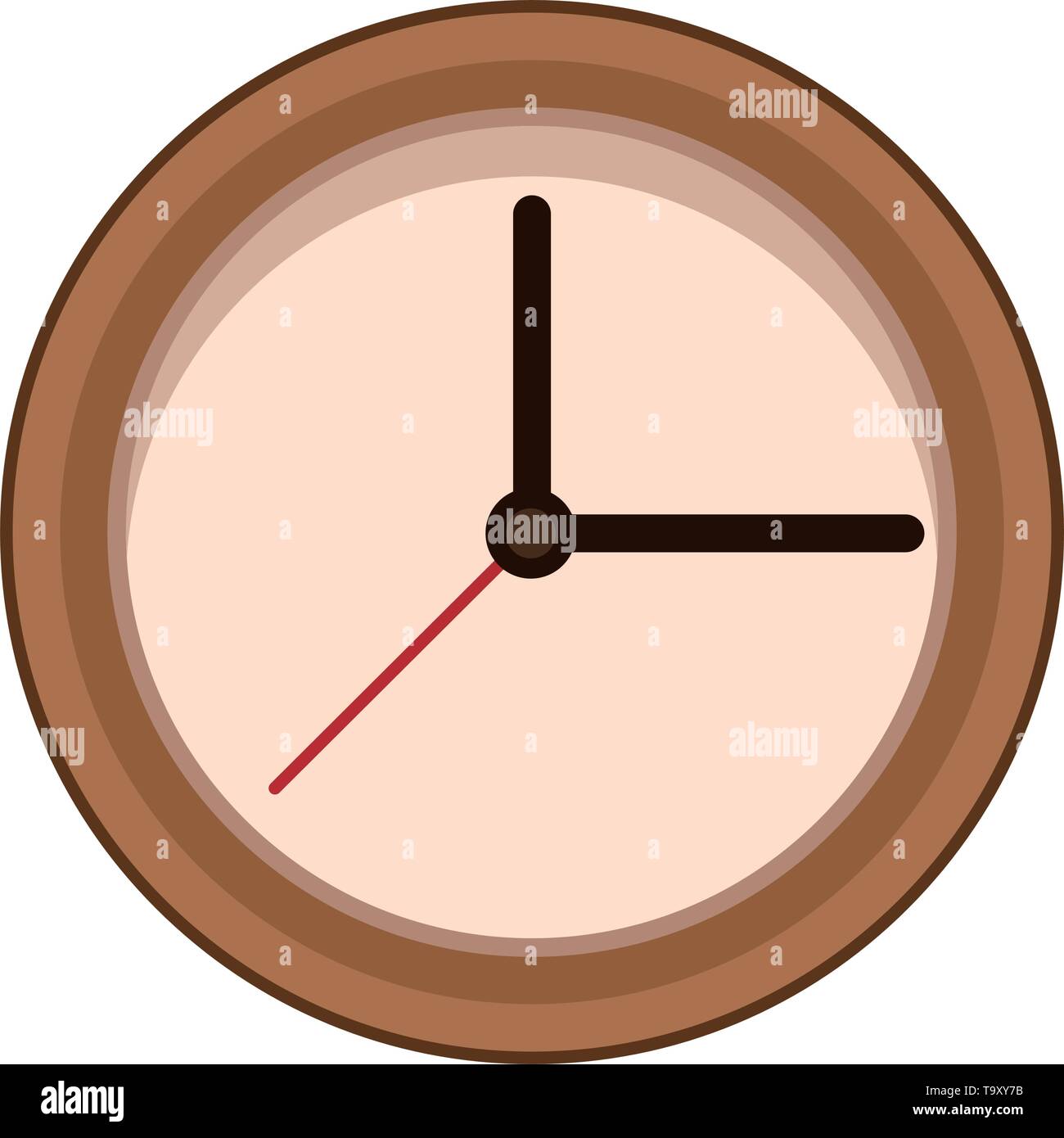 clock icon cartoon Stock Vector Image & Art - Alamy