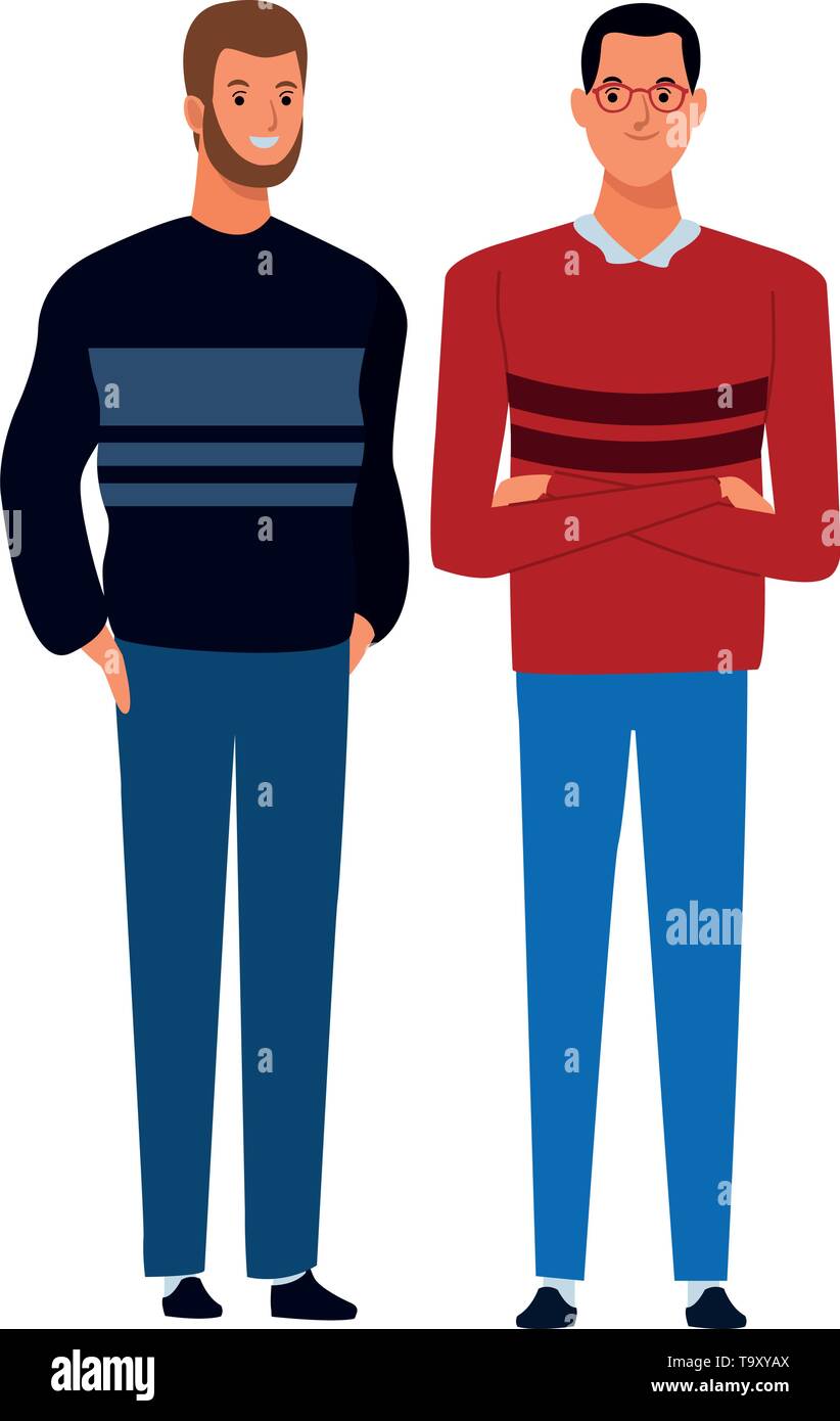 men avatar cartoon character Stock Vector Image & Art - Alamy