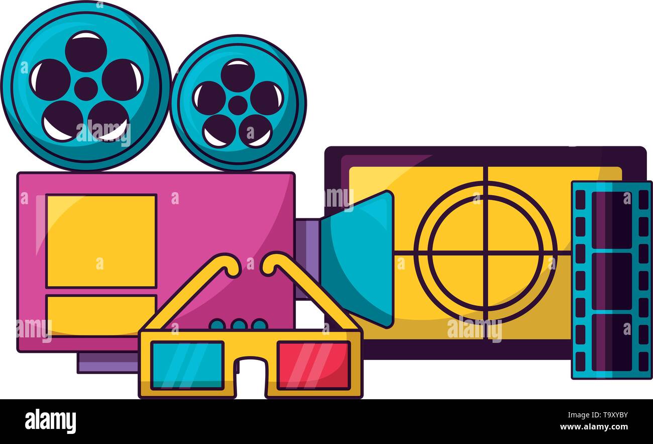 cinema movie design Stock Vector Image & Art - Alamy