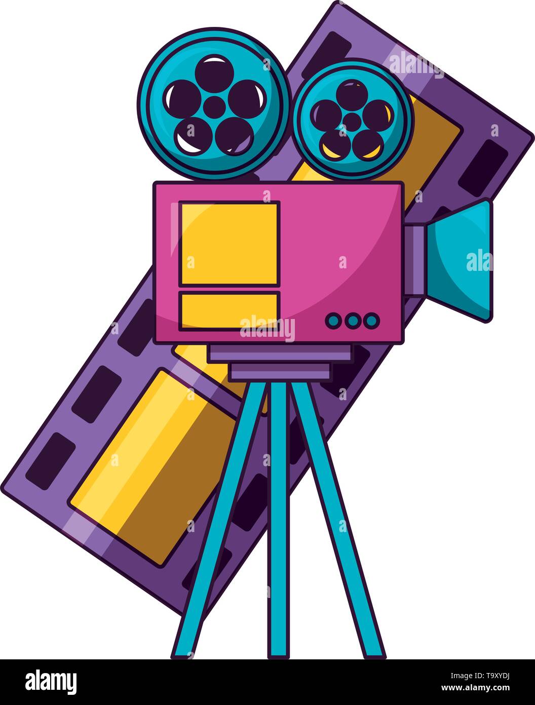cinema movie design Stock Vector Image & Art - Alamy