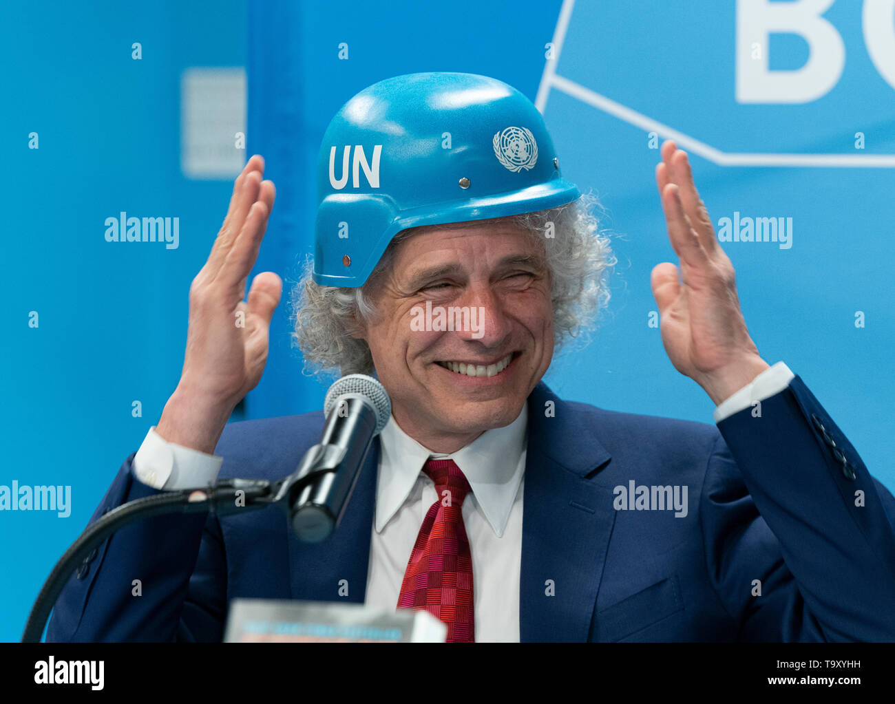 New York, NY - May 20, 2019: Author of Enlightenment Now Steven Pinker ...