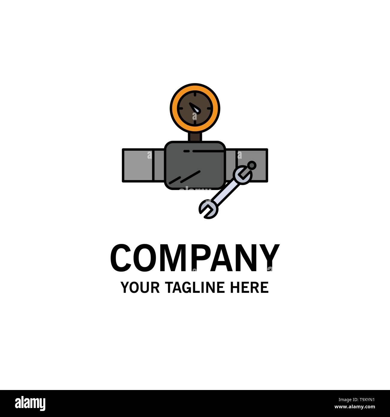 Oil pipeline construction site Stock Vector Images - Alamy