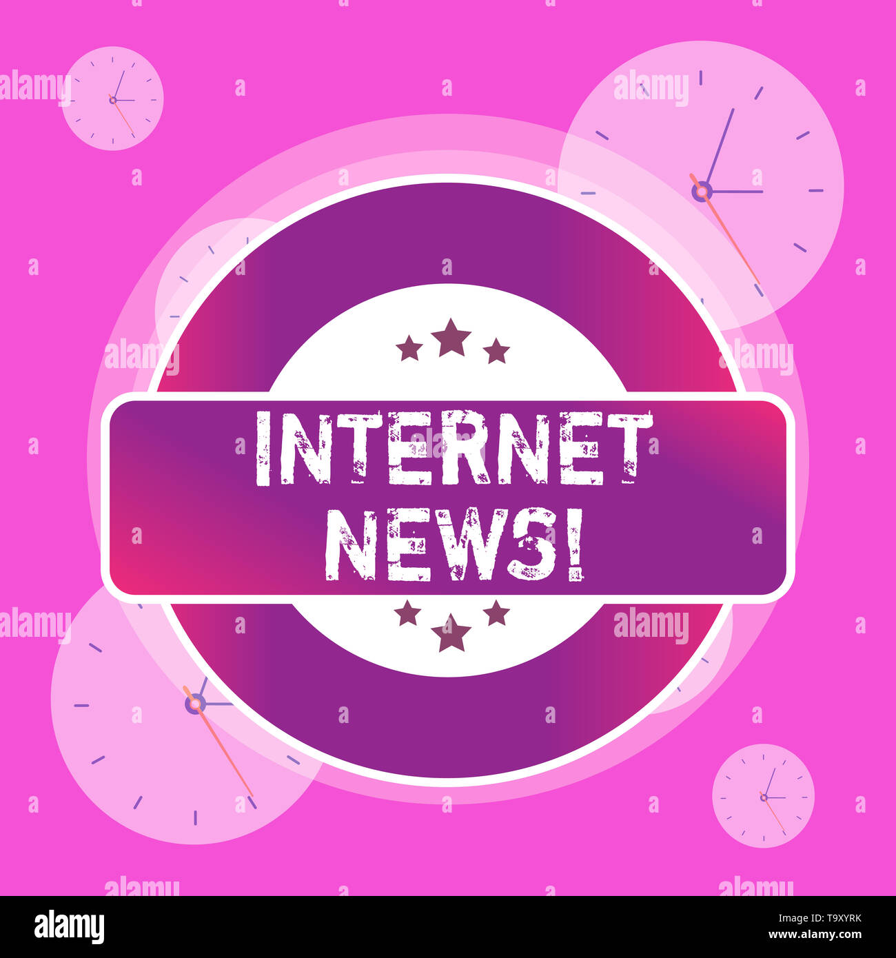 Conceptual hand writing showing Internet News. Concept meaning the ...