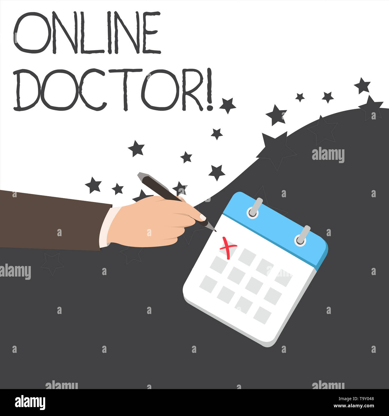 Text sign showing Online Doctor. Business photo text health ...