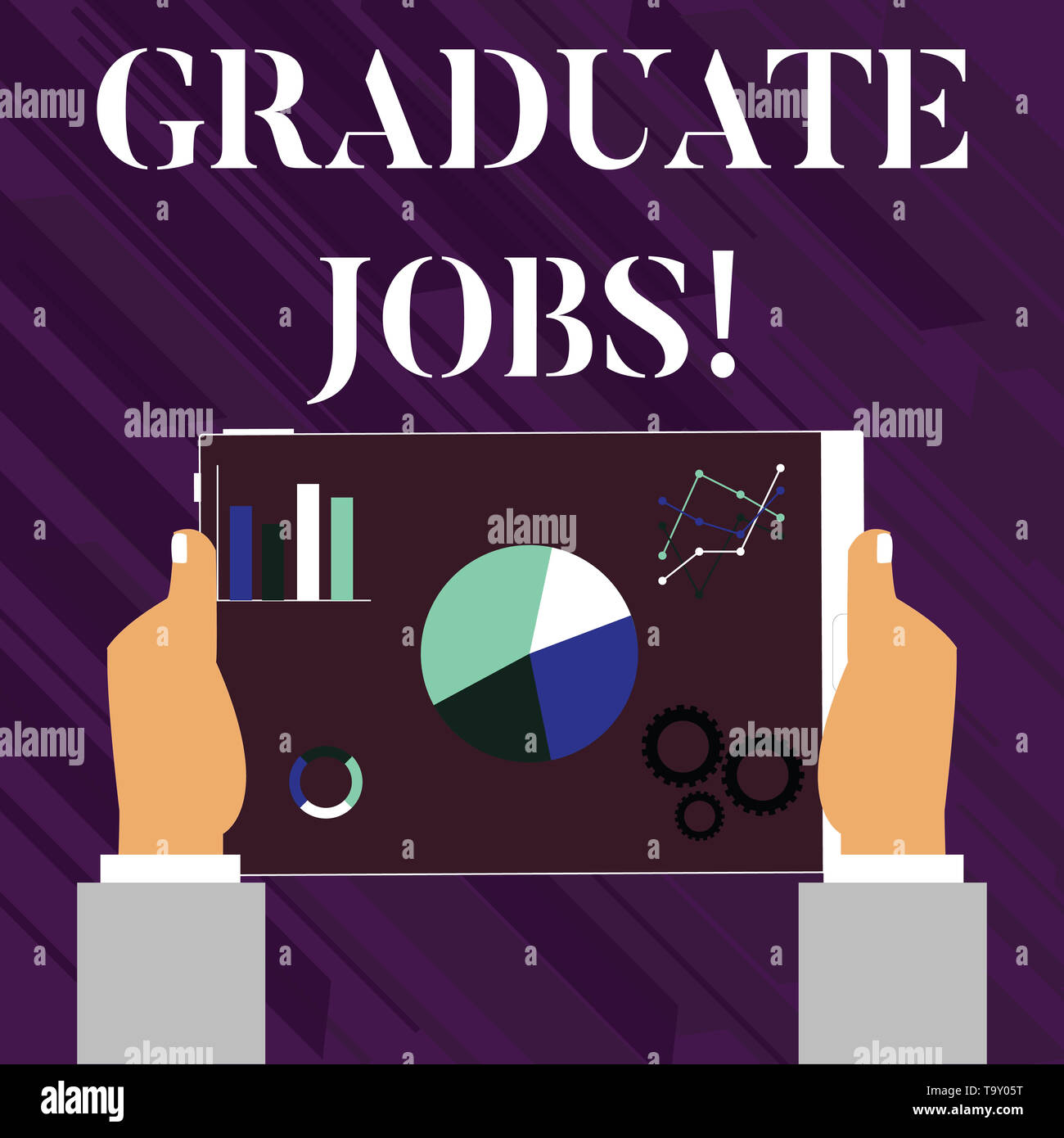 Hire me graduation cap hi-res stock photography and images - Alamy