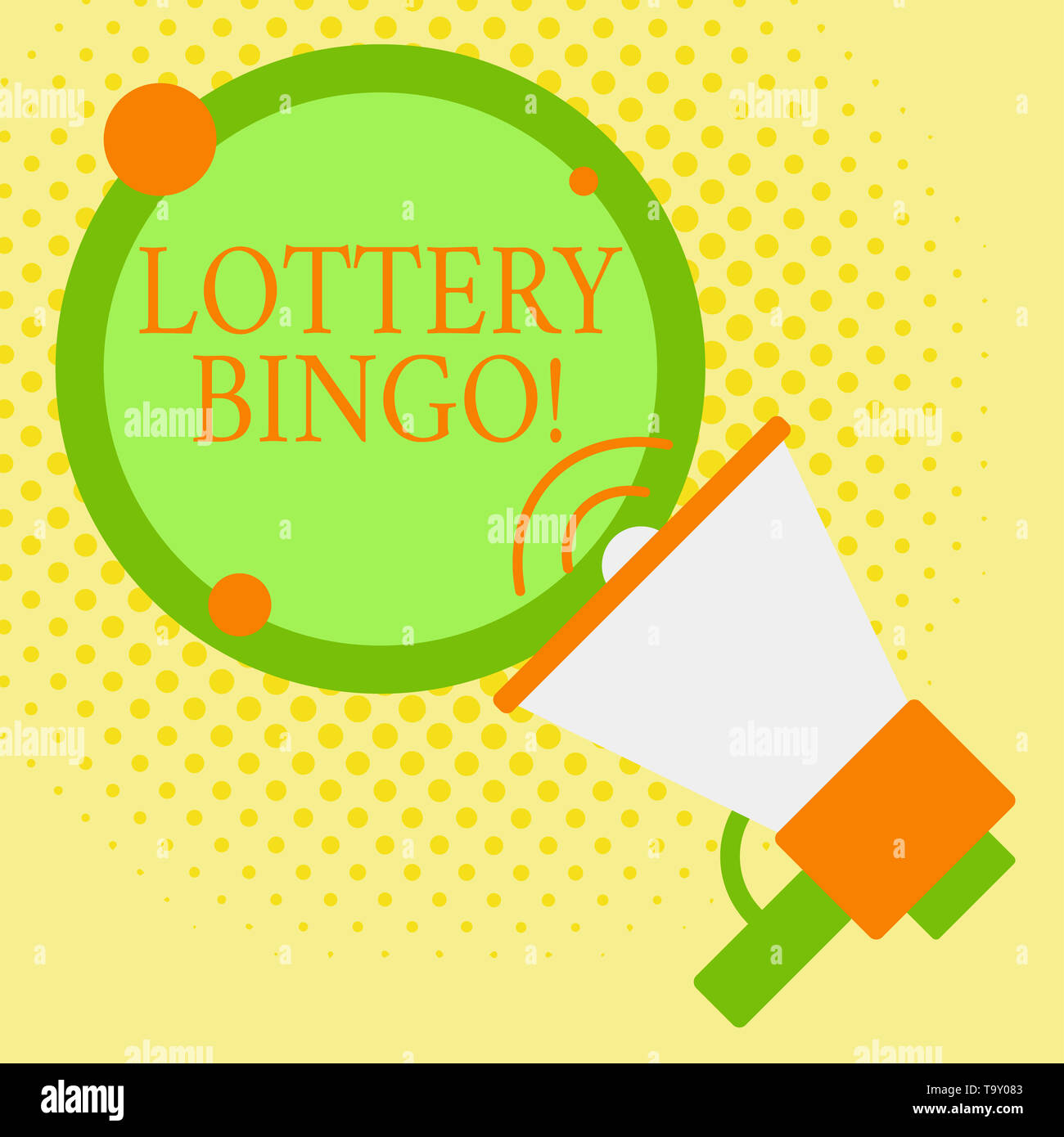 Word writing text Lottery Bingo. Business photo showcasing game of ...