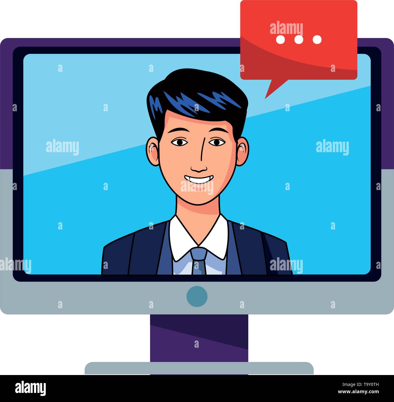 businessman avatar cartoon character Stock Vector Image & Art - Alamy