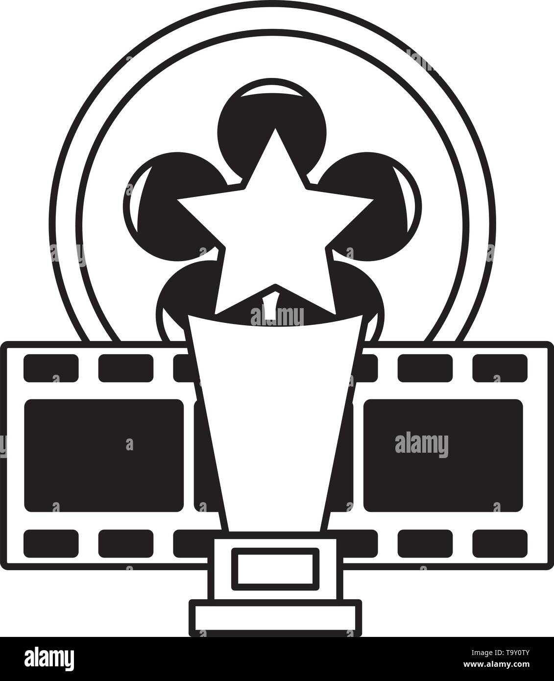 cinema movie design Stock Vector Image & Art - Alamy